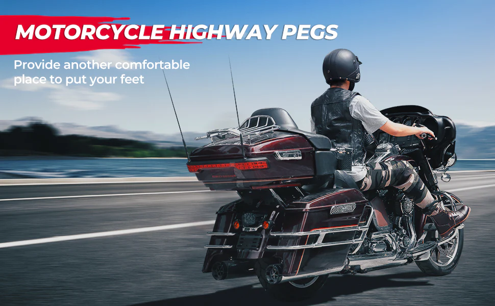 Motorcycle Highway Pegs: Elevating Comfort and Enjoyment on Long Rides